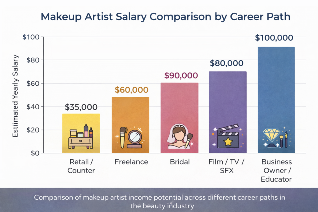 Makeup Artist Salary in 2026: How Much Do Makeup Artists Make?